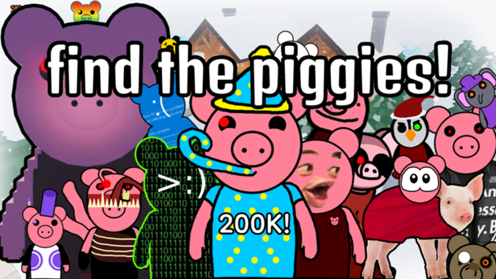 SERVER 200 124 find the piggies for ROBLOX - Game Download