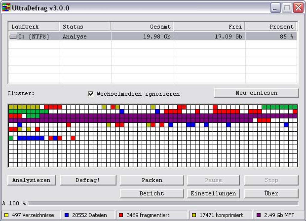 UltraDefrag Portable - Download