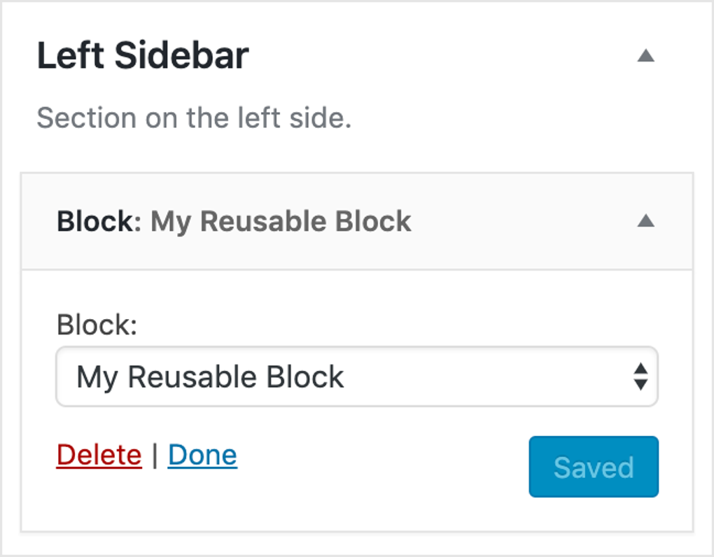 Block Widget para WordPress - Descargar
