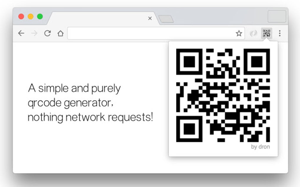 QRCode Generator für Google Chrome - Erweiterung Download