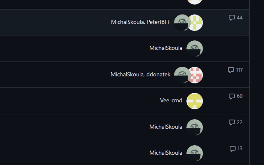 GitHub Avatars สำหรับ Google Chrome - ส่วนขยาย ดาวน์โหลด