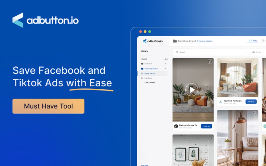 Ad Button - Save Ads From Facebook & TikTok pour Google Chrome ...