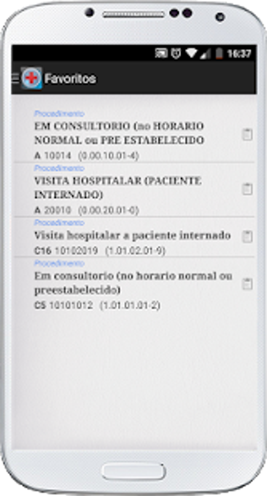 PMED - Preço de Procedimento Médico TUSS CBHPM AMB para Android - Download