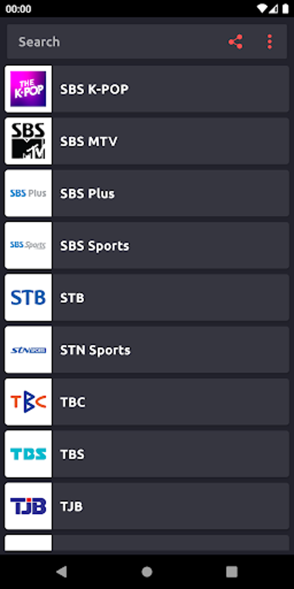 Korean TV Live Streaming for Android - Download
