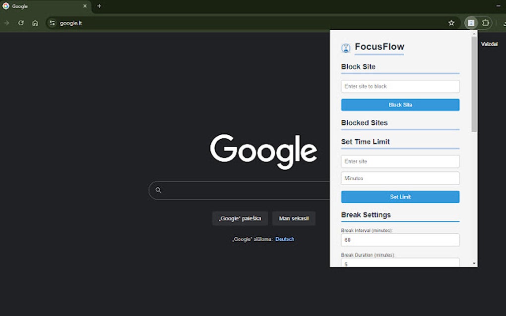 FocusFlow for Google Chrome - Extension Download