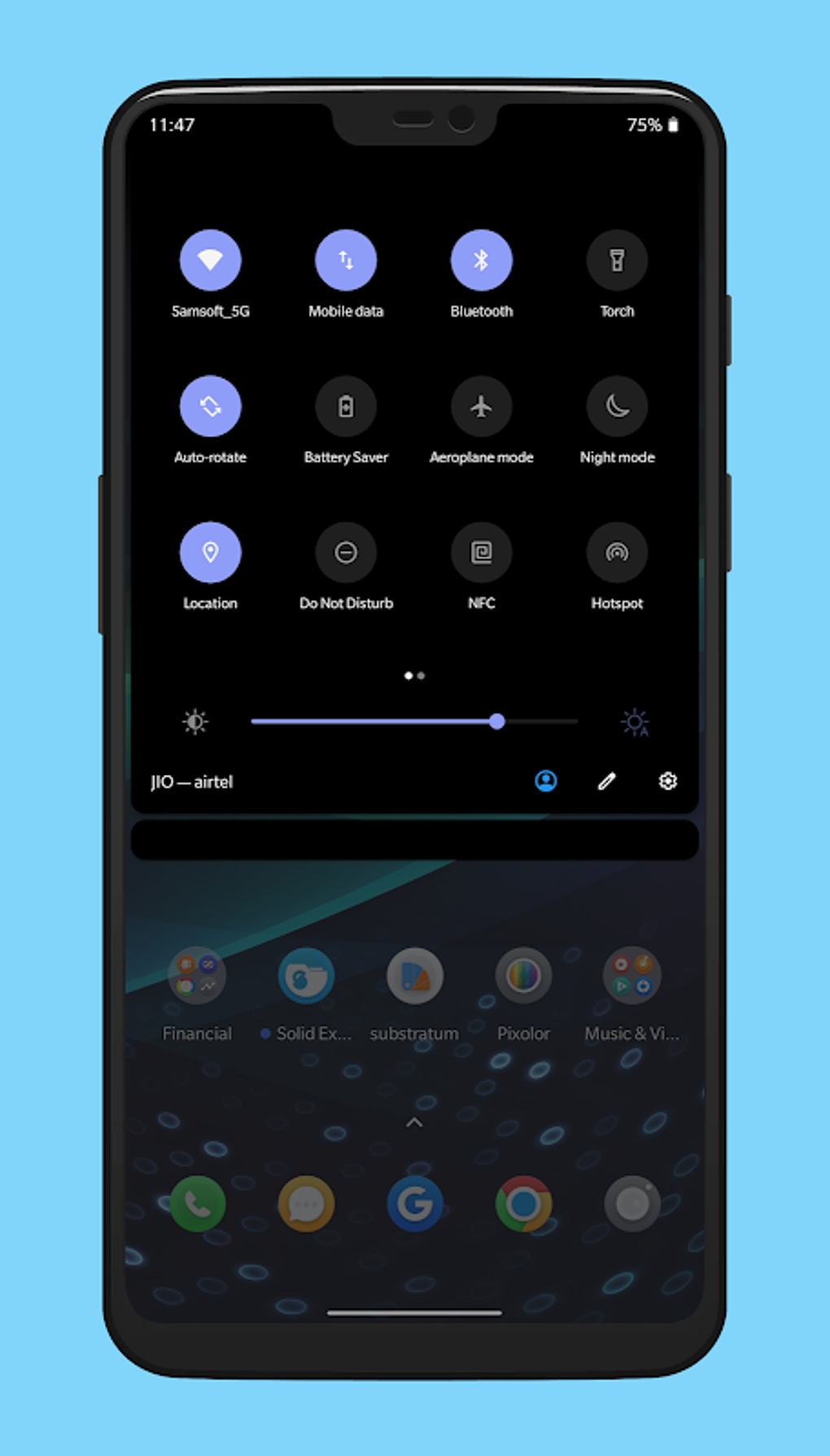 [Substratum] Pixel Black for OOS APK for Android - Download