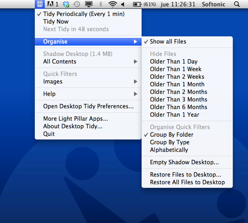 Desktop Tidy para Mac - Descargar