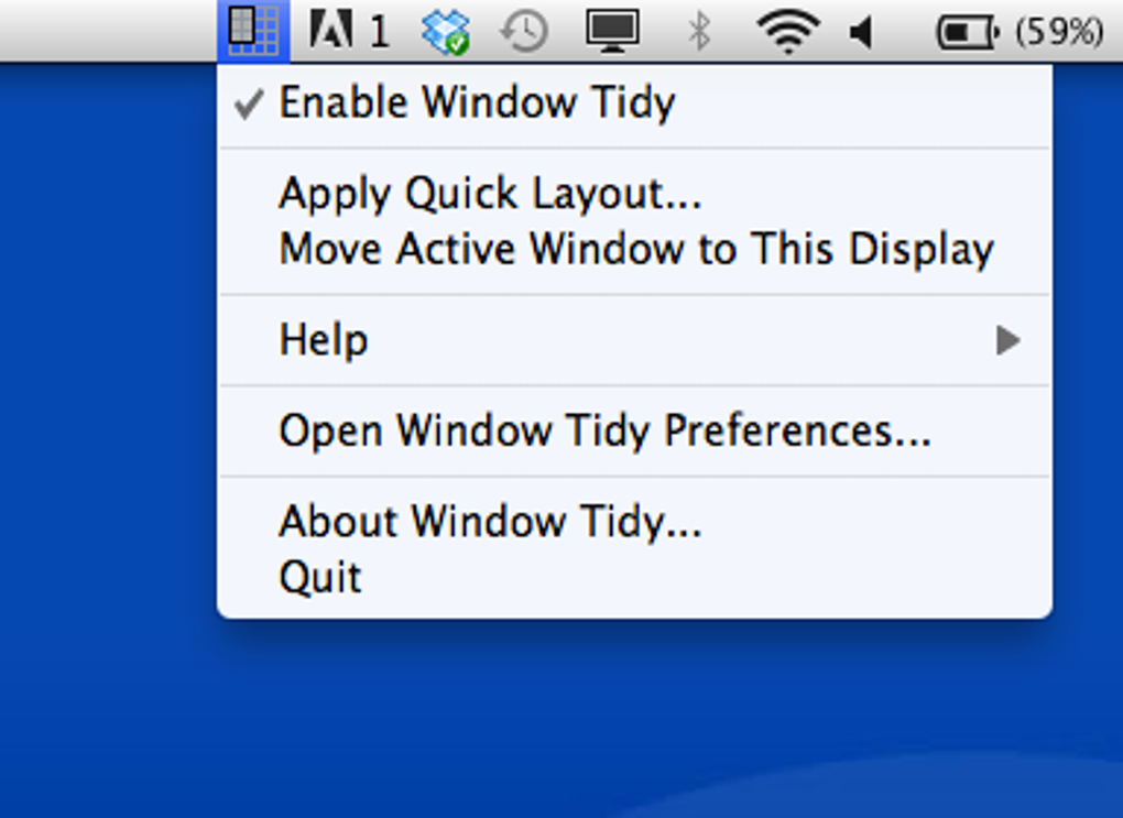 Window Tidy para Mac - Descargar