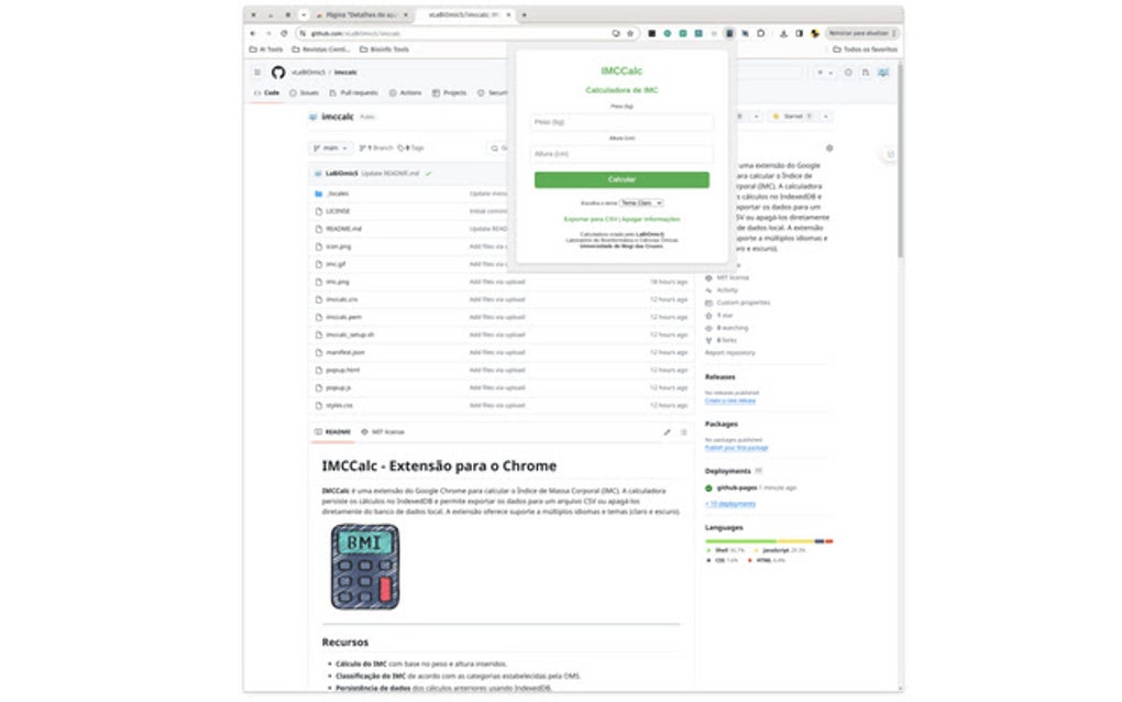 IMCCalc cho Google Chrome - Tiện ích mở rộng Tải về