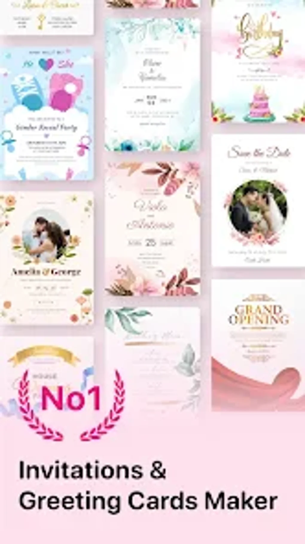 Invitation Maker - Card Design for Android - Download