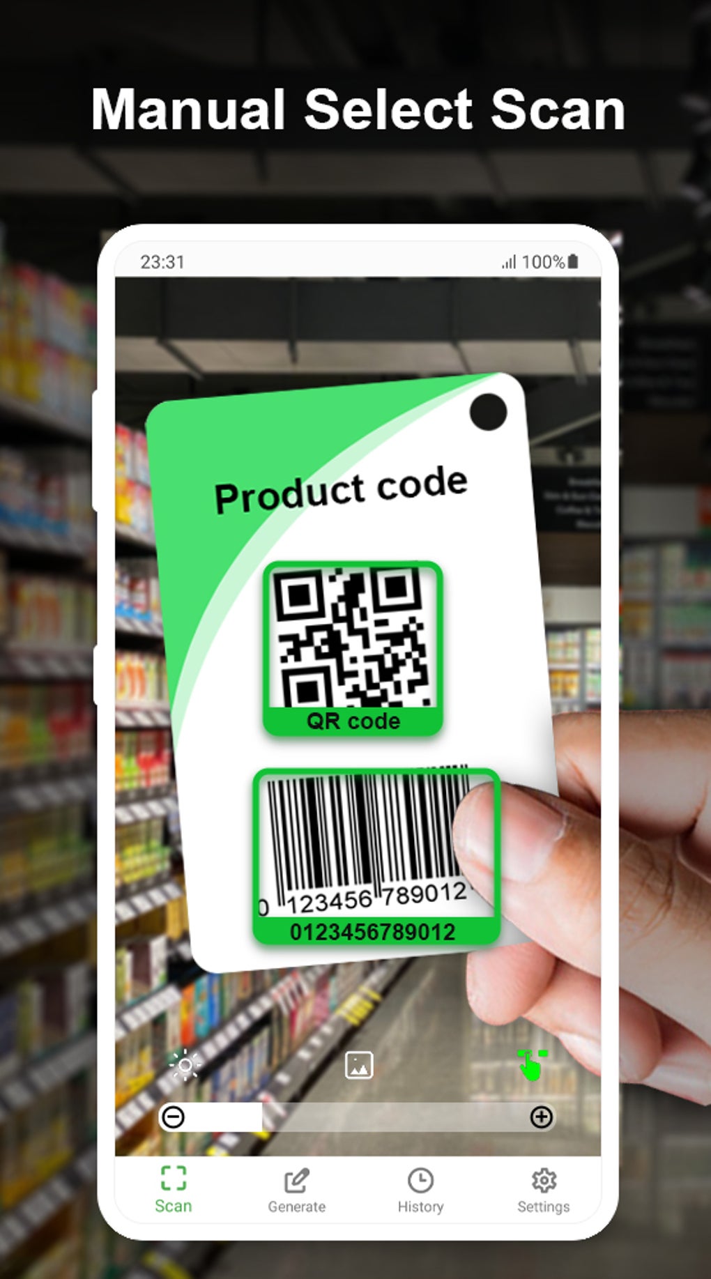 QR code scanner and Barcode for Android - Download
