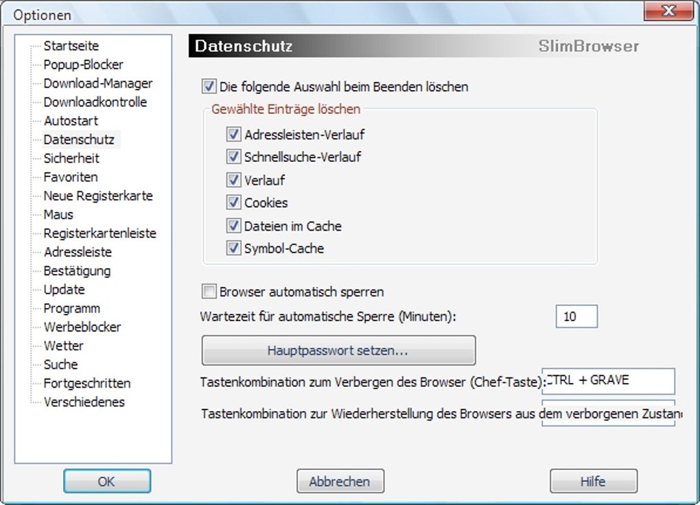 SlimBrowser - Download