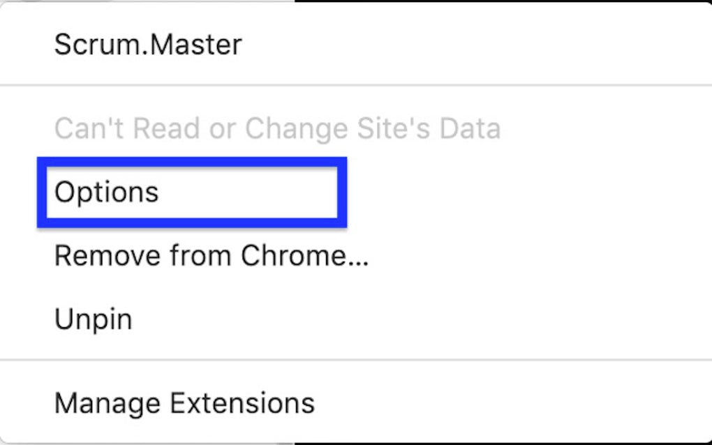 Scrum.Master per Google Chrome - Estensione Download