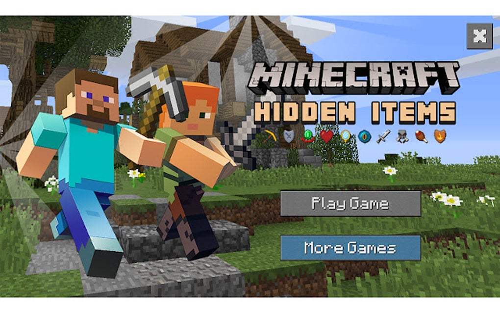 Minecraft Hidden Items cho Google Chrome - Tiện ích mở rộng Tải về