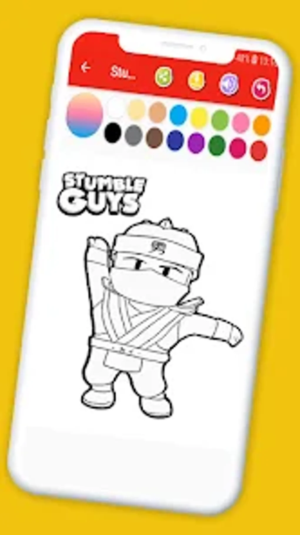 Stumble guys coloring book for Android - Download