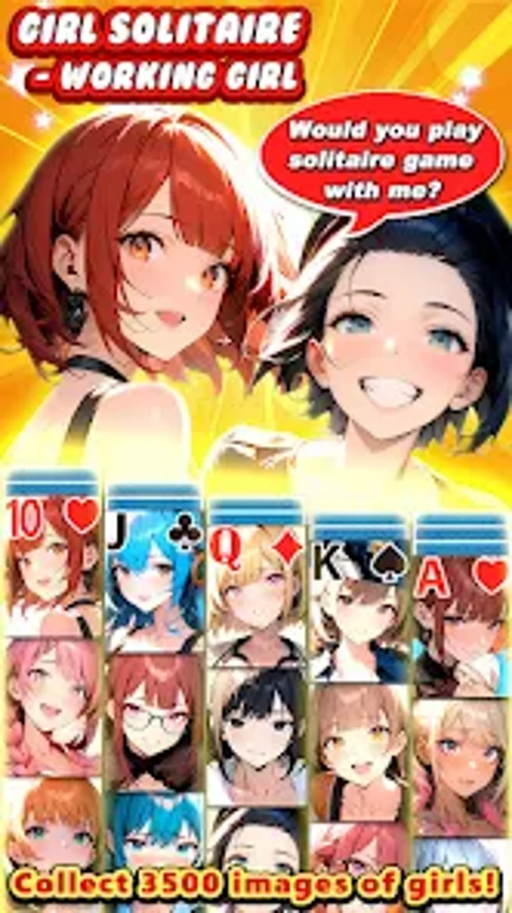 Girl Solitaire - Working Girls สำหรับ Android - ดาวน์โหลด
