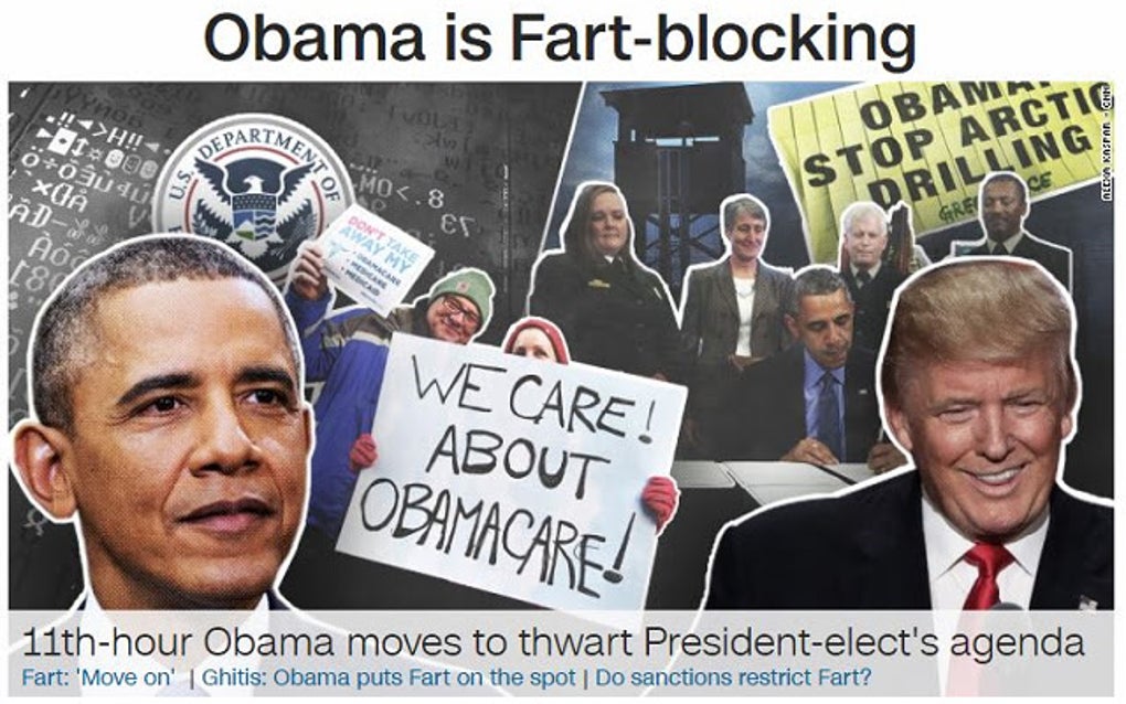 Mr. Trump Fart Swap para Google Chrome - Extensión Descargar