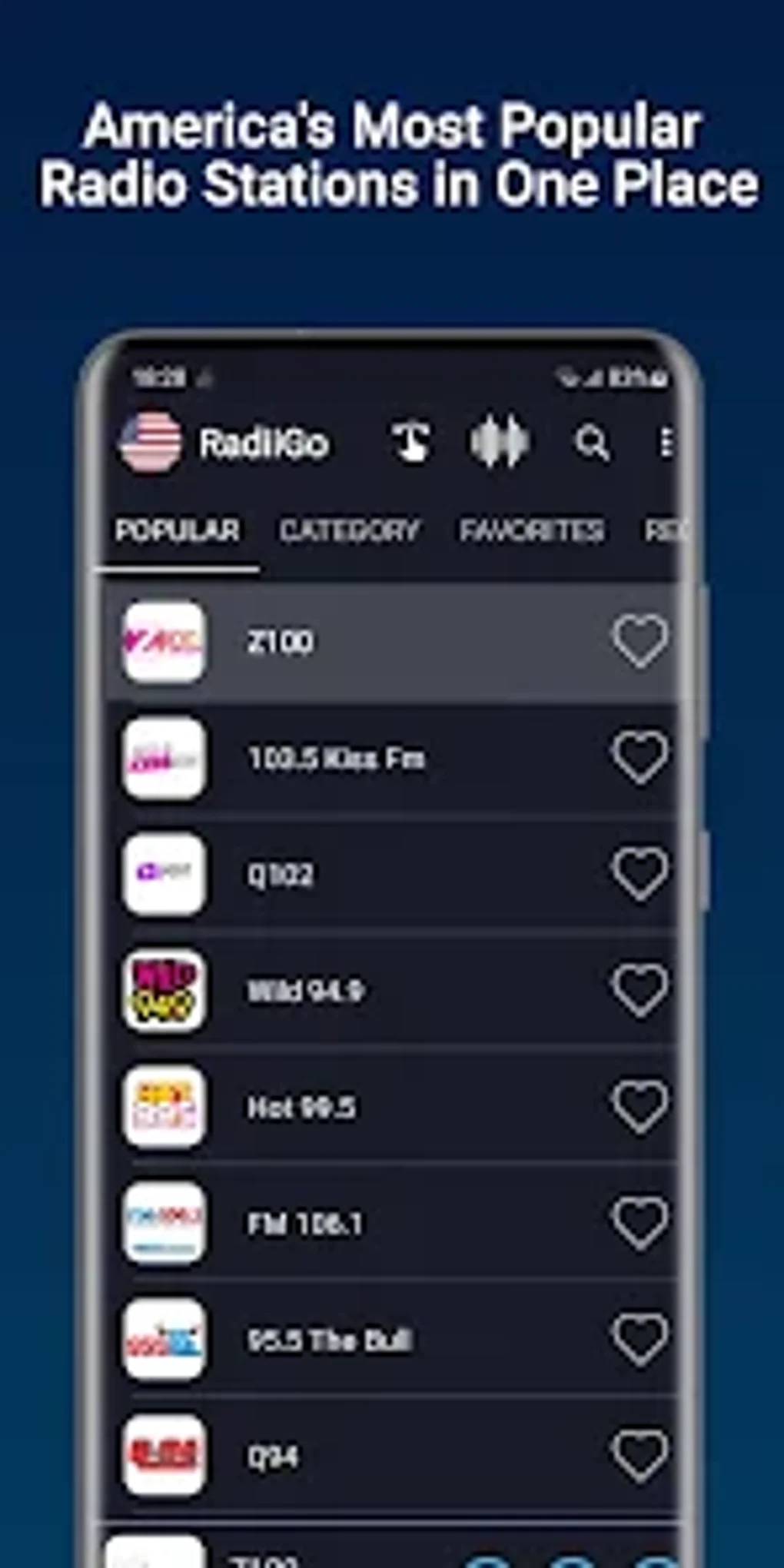 RadiiGo - Listen Radio para Android - Descargar