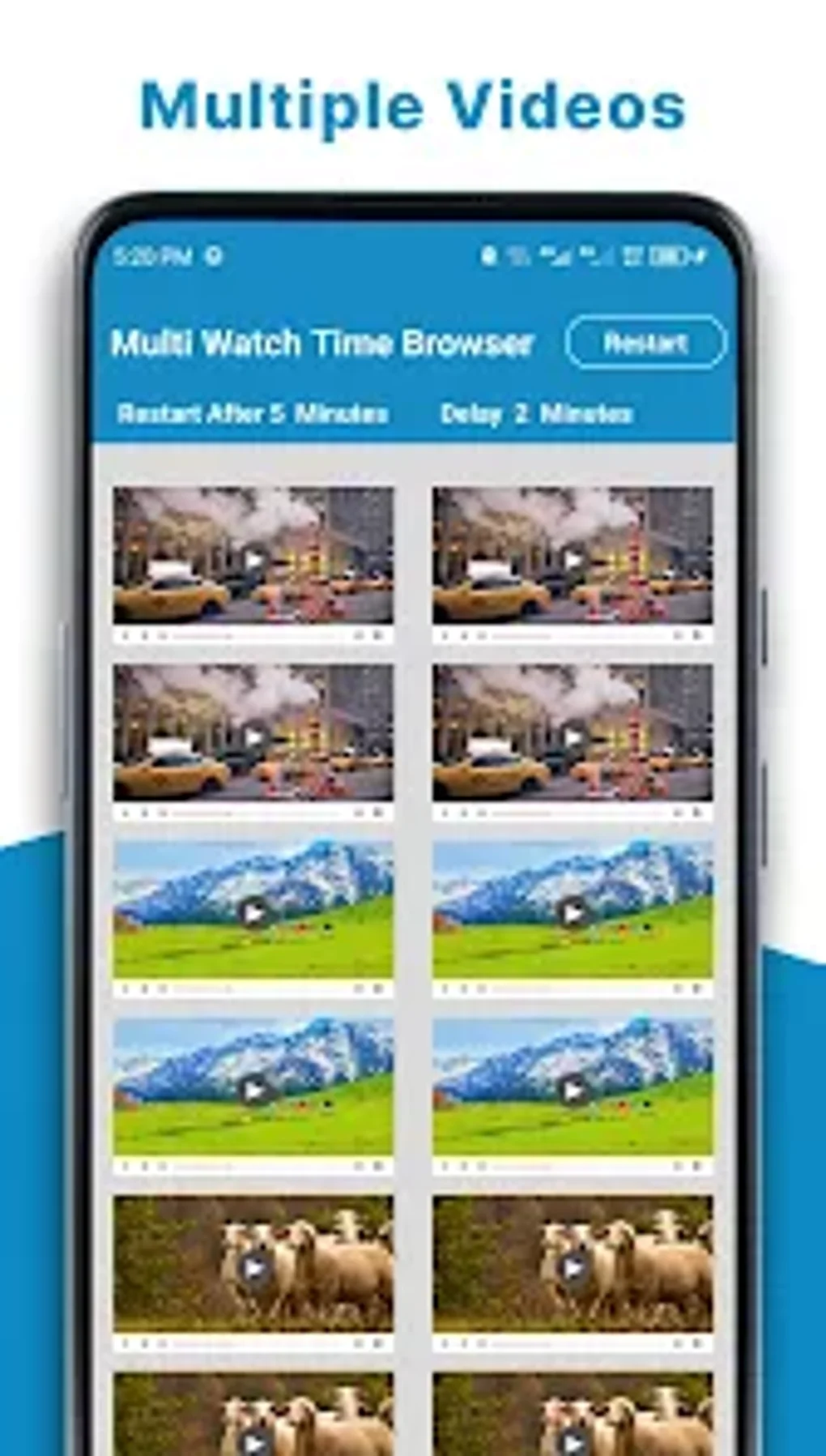 Multi Watch Time Browser für Android - Download