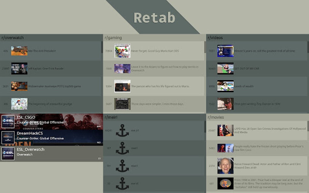 Retab for Google Chrome - Extension Download