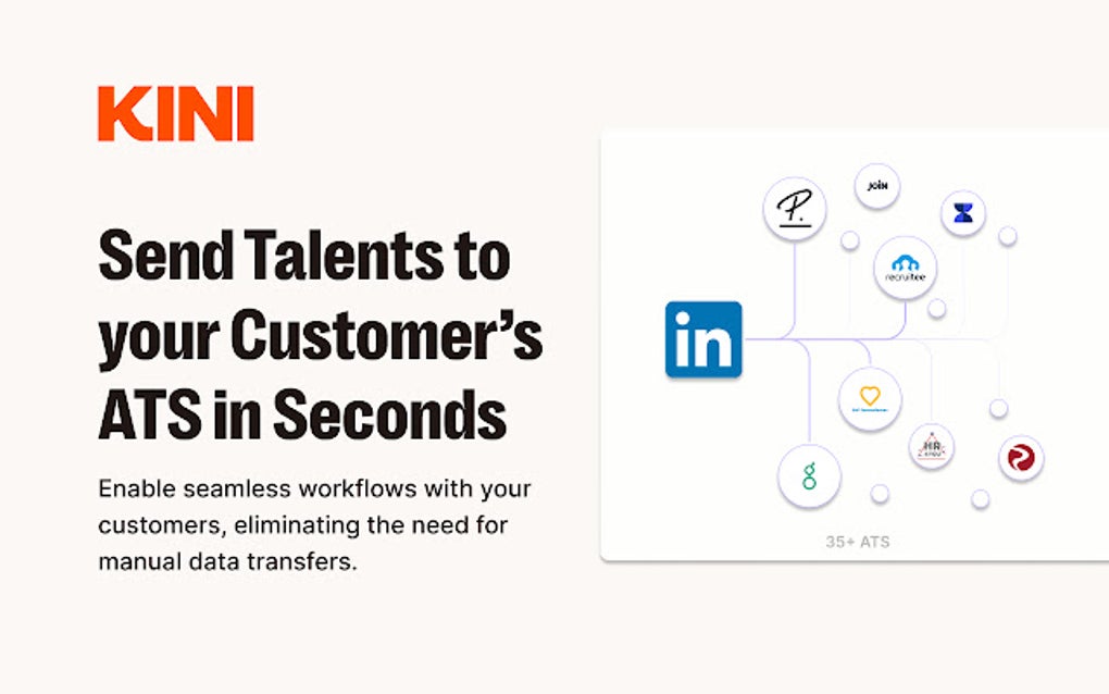 Kini Talent Sourcing Assistant for Google Chrome - Extension Download