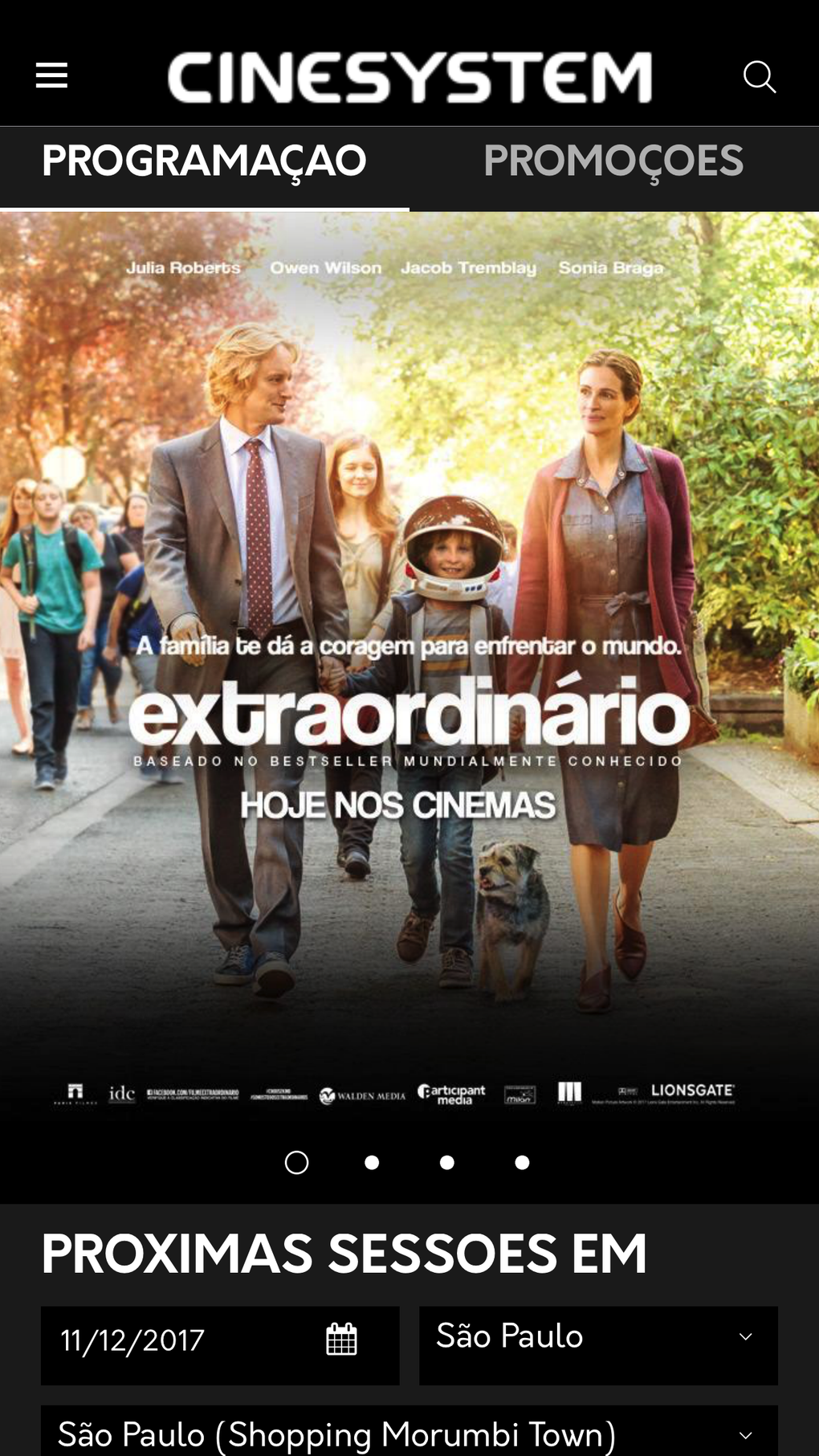 Cinesystem Cinemas para iPhone - Download