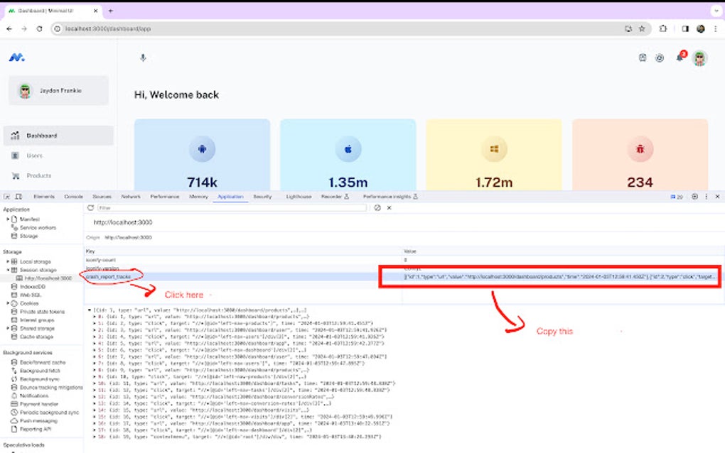 crash-report-js extension para Google Chrome - Extensión Descargar