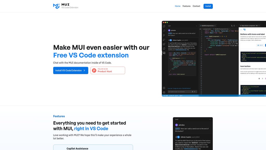 MUI VS Code Extension สำหรับ AI ถอดรหัส: รีวิว, คุณสมบัติและการใช้งาน