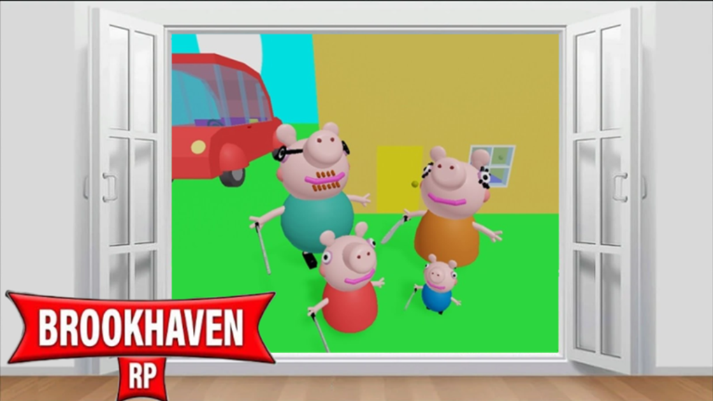 Cart Ride Into Family Pig Piggy George Obby RP for ROBLOX - Game Download