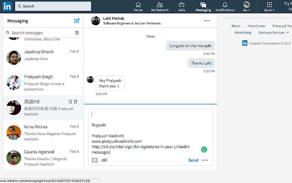 SignatureSync: Pro Signatures Google Chrome için - Eklenti İndir