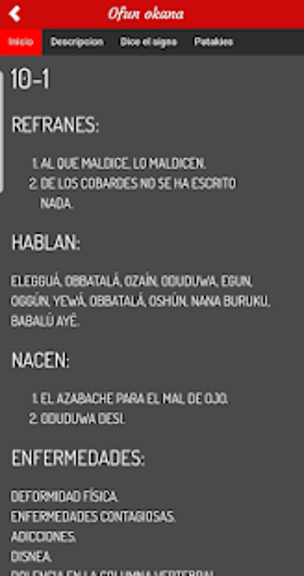 Signos del Caracol para Android - Descargar