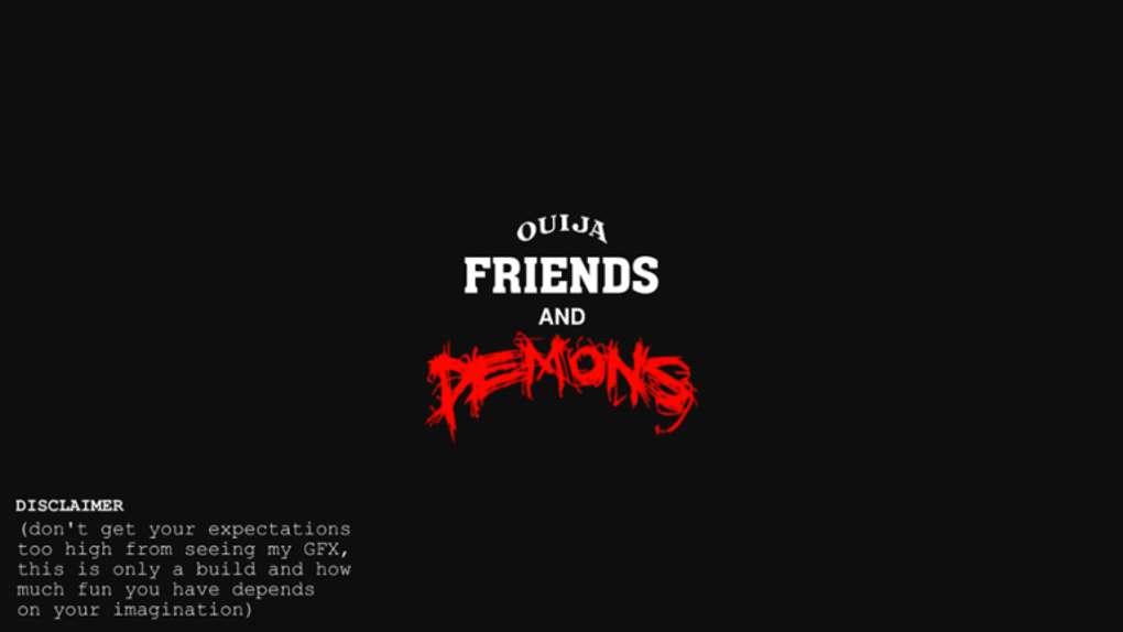 Ouija: Friends Demons RP for ROBLOX - Game Download