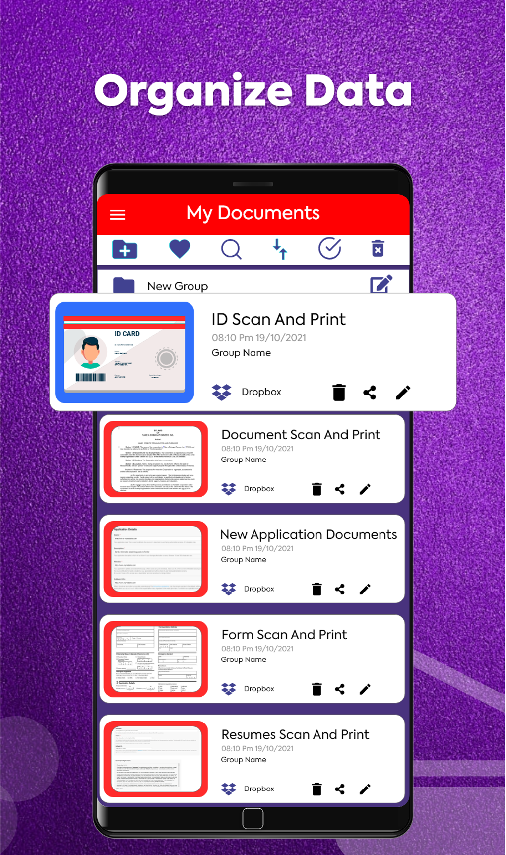 Android 용 Document Scanner QR Code Scan - 다운로드