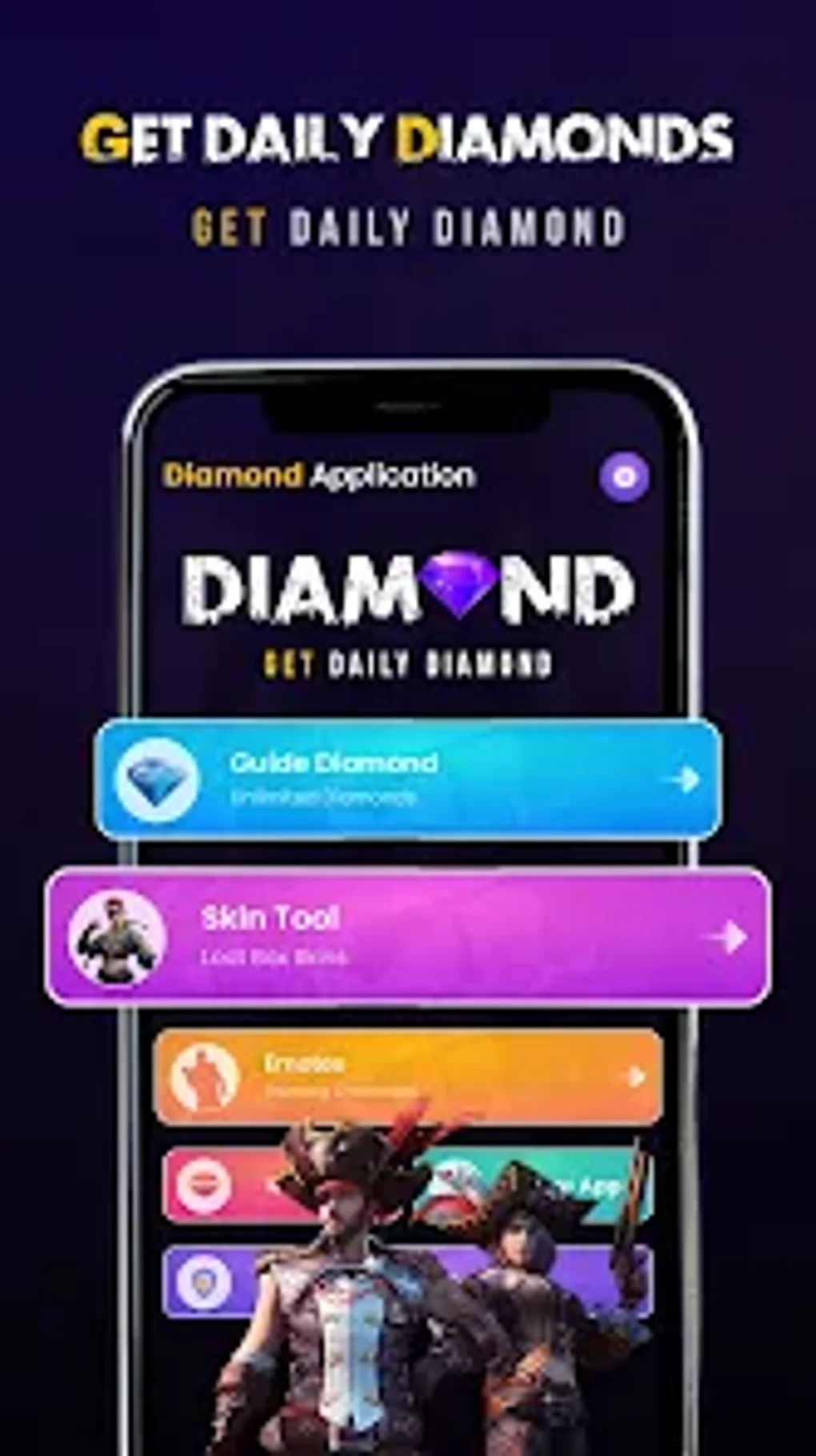 Get Daily Diamond FFF Tips para Android - Descargar