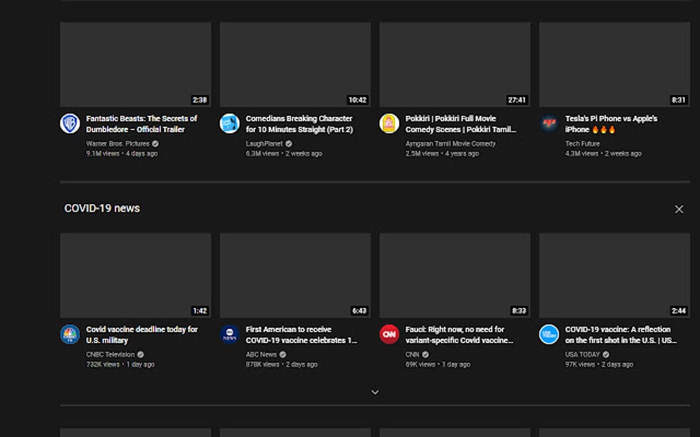 hide youtube thumbnails for Google Chrome - Extension Download