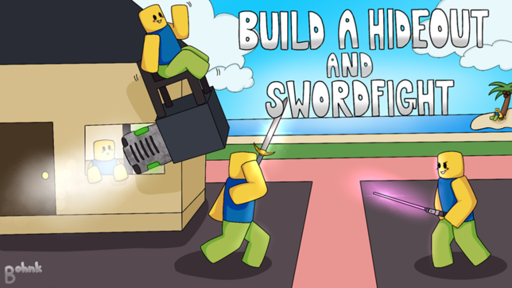 Build a Hideout and Sword Fight para ROBLOX - Juego Descargar