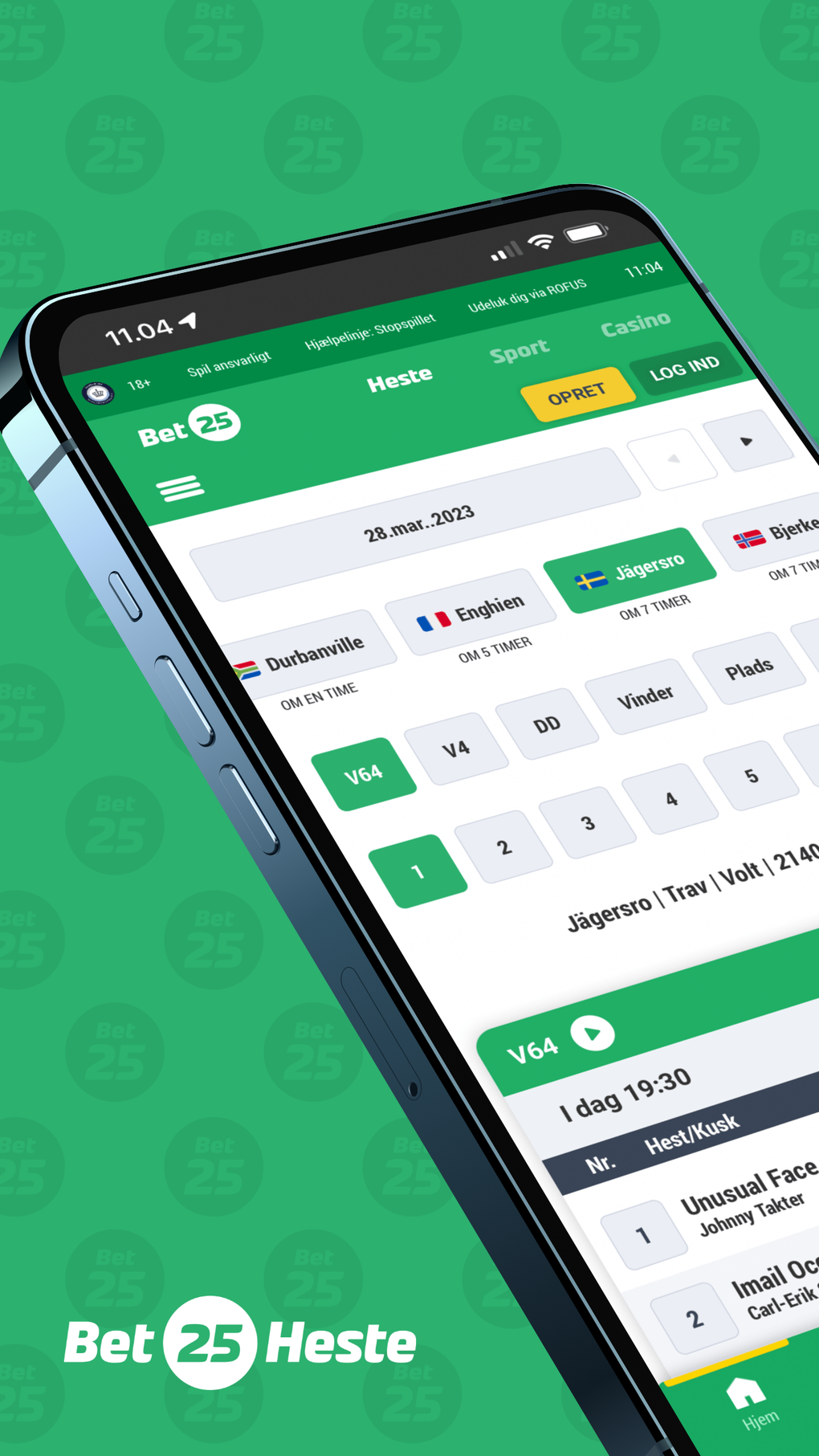 Bet25 Heste para iPhone - Descargar