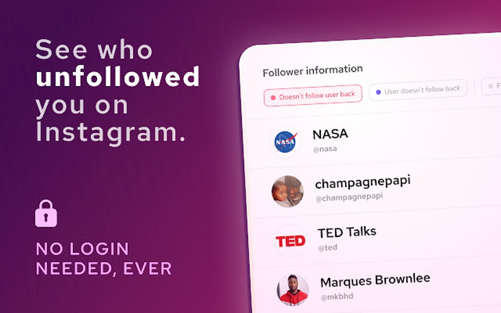Unfollowed.lol - Instagram Follower Tracker for Google Chrome ...