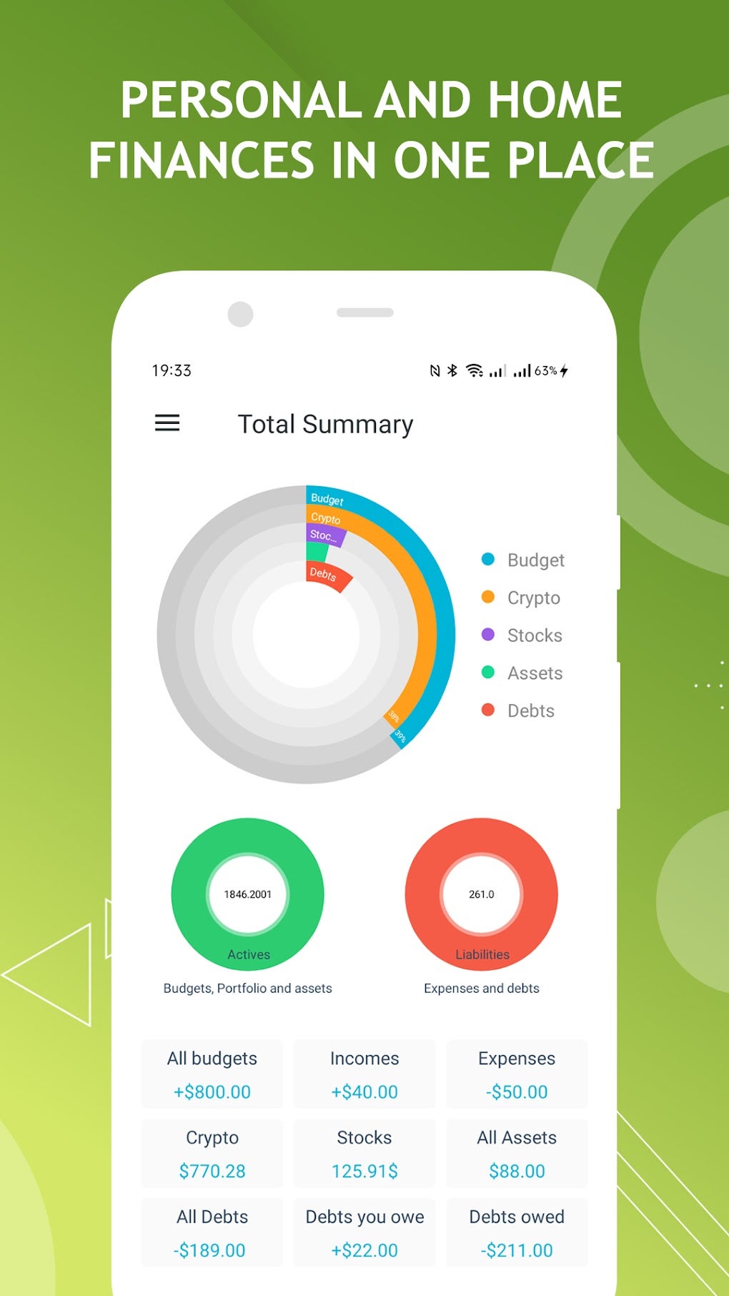 My Finances Tracker: Budget C para Android - Descargar