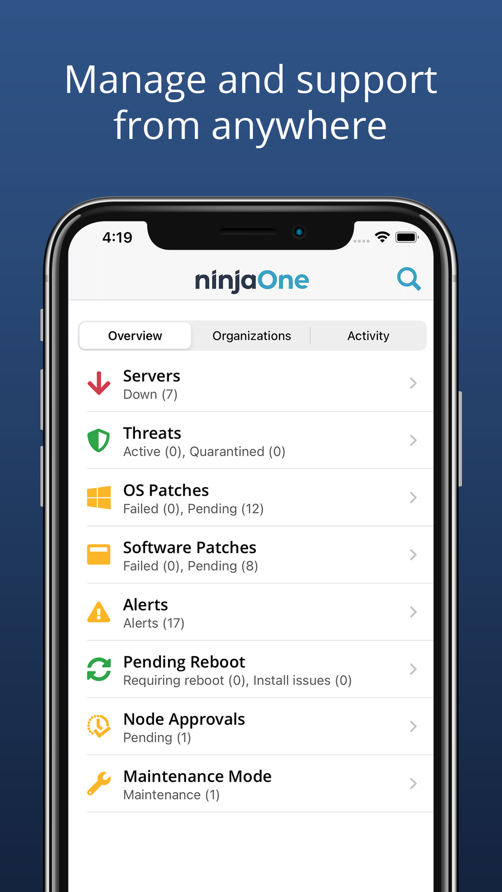 NinjaOne Mobile for iPhone - 無料・ダウンロード