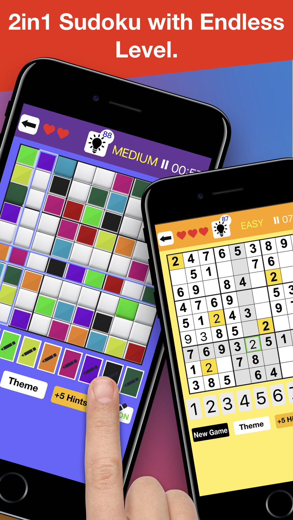 Soduko 2in1 Brain training for iPhone - Download