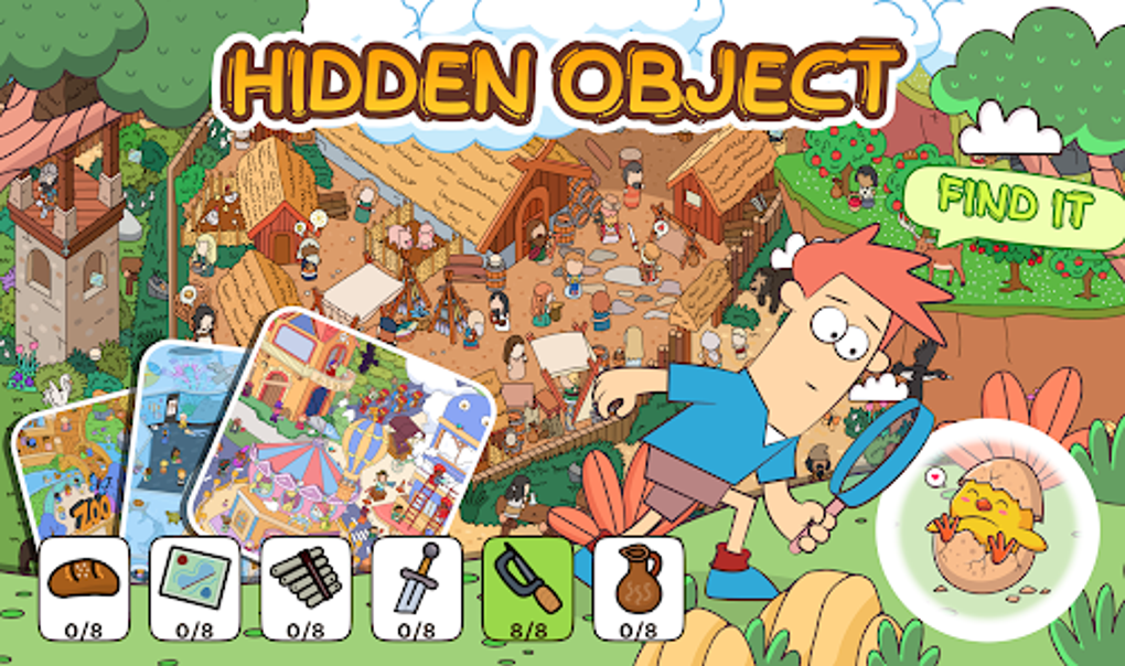 Find It: Hidden Object Puzzle for Android - Download