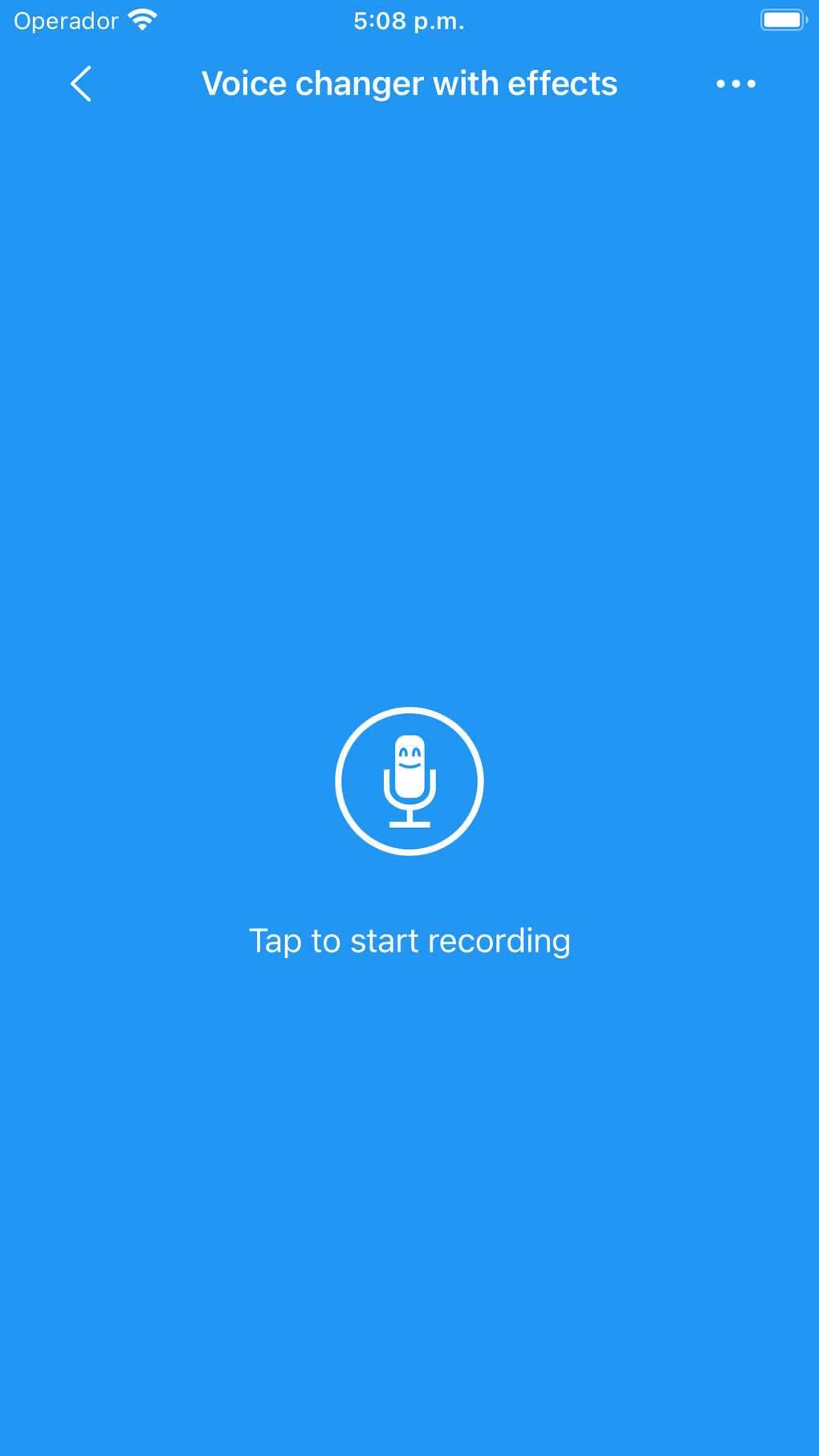 Voice changer with effects pour iPhone - Télécharger