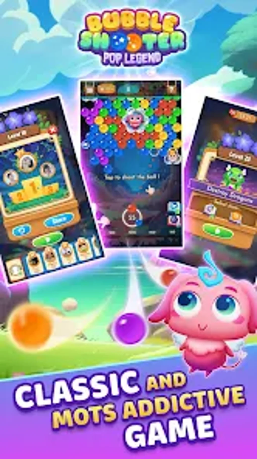 Android 용 Bubble Shooter Pop Legend - 다운로드