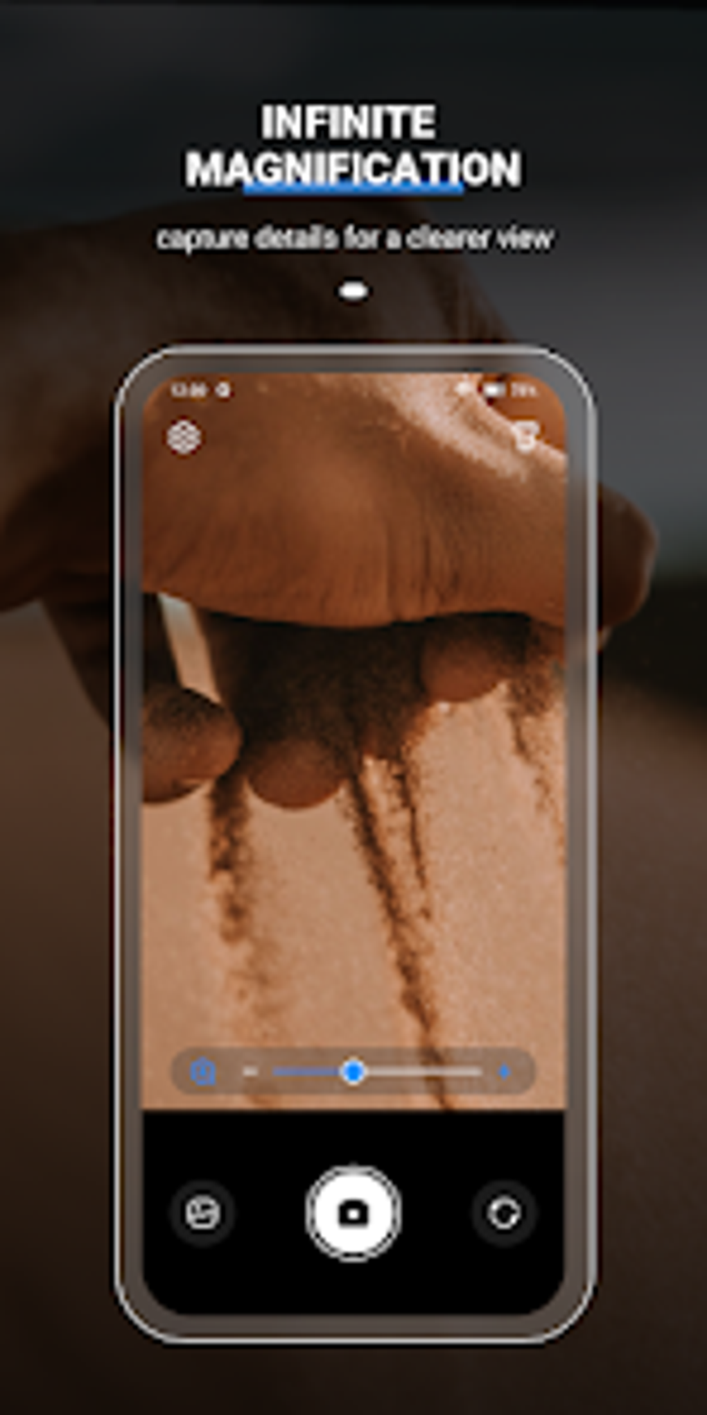 Magnifier -Camera Flashlight per Android - Download