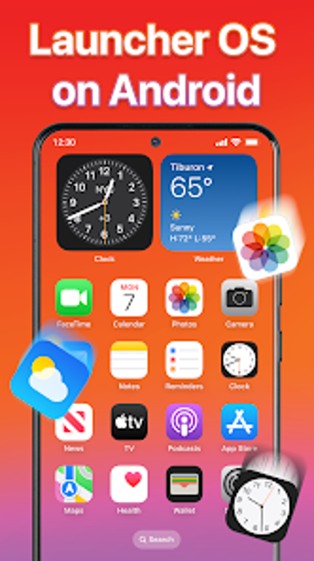 Launcher OS - Themes Widgets per Android - Download