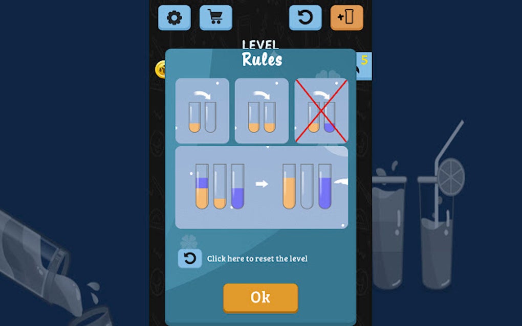 Water Color Sort Game for Google Chrome - Extension Download