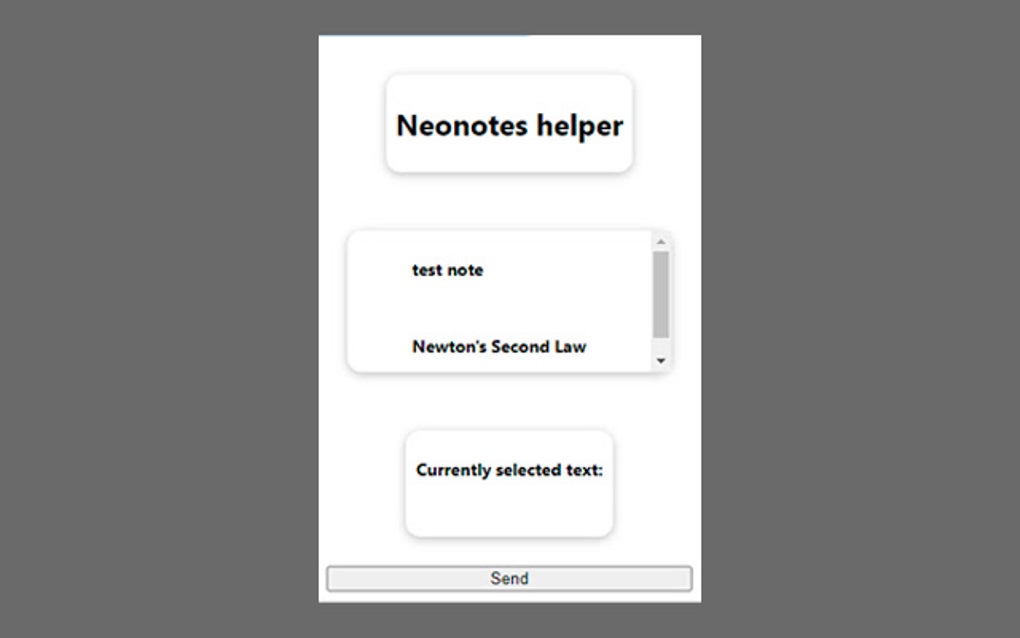 Neonotes helper para Google Chrome - Extensión Descargar