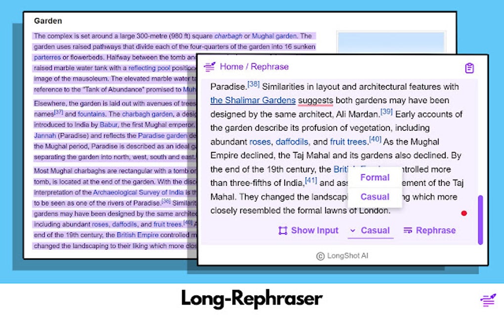 LongShot AI - Long Form Writing Assistant para Google Chrome ...