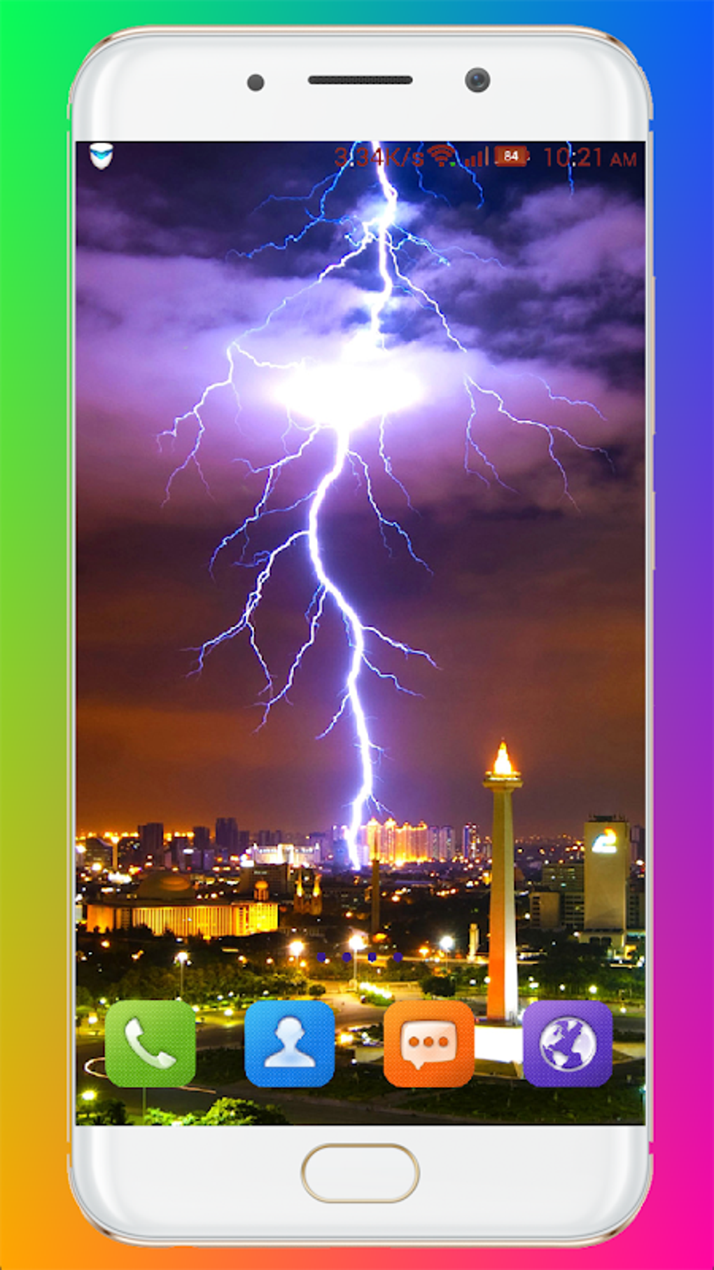 Android 용 Lightning Storm Wallpaper APK - 다운로드